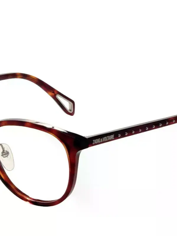 Zadig&Voltaire Round-frame Glasses - Brown
