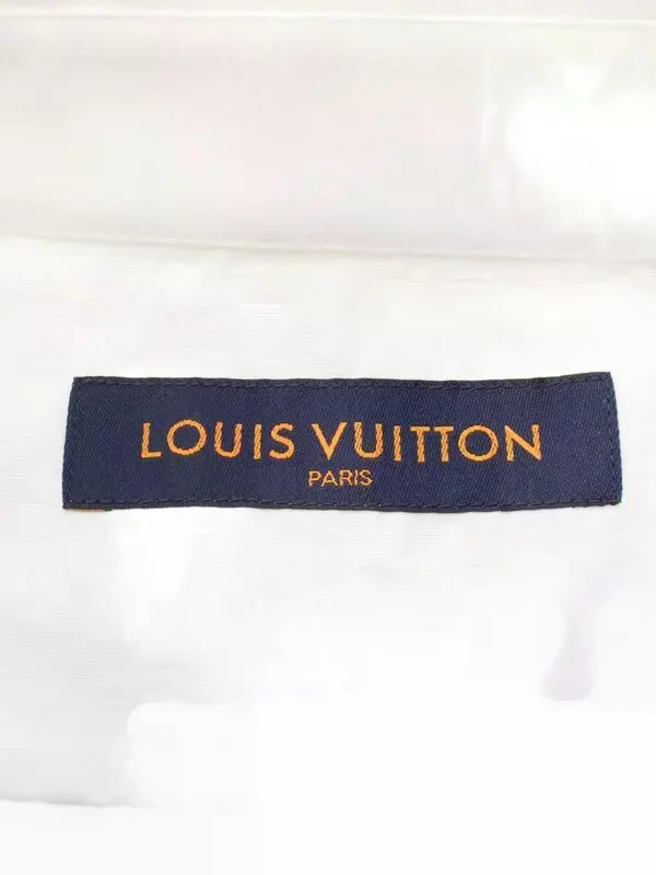 LOUIS VUITTON X Nigo 2010s Logo-print Shirt