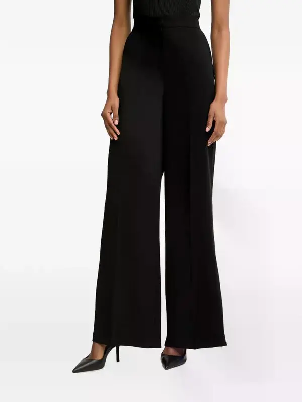 MORGAN Elasticated Waist Wide-leg Trousers