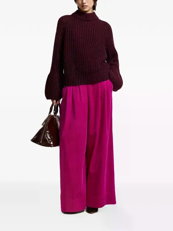Essentiel Antwerp Pleated Corduroy Trousers