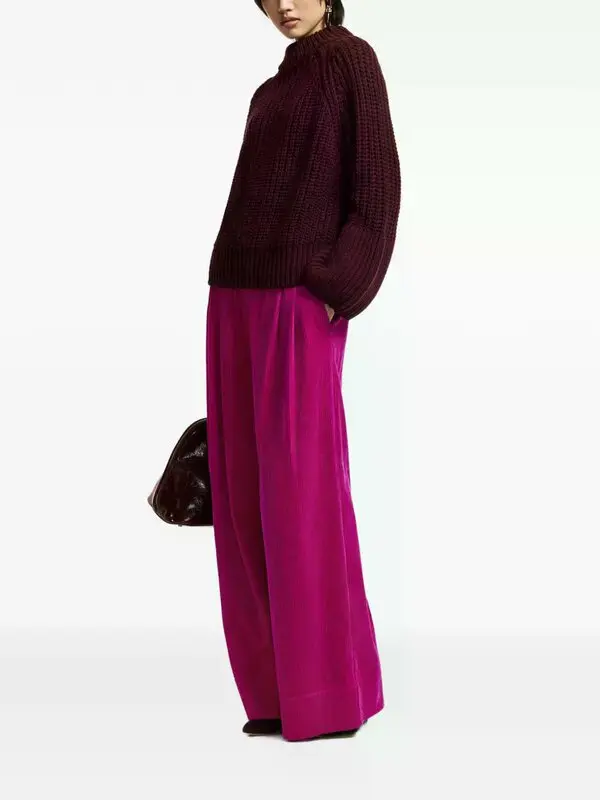 Essentiel Antwerp Pleated Corduroy Trousers