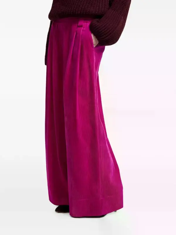 Essentiel Antwerp Pleated Corduroy Trousers