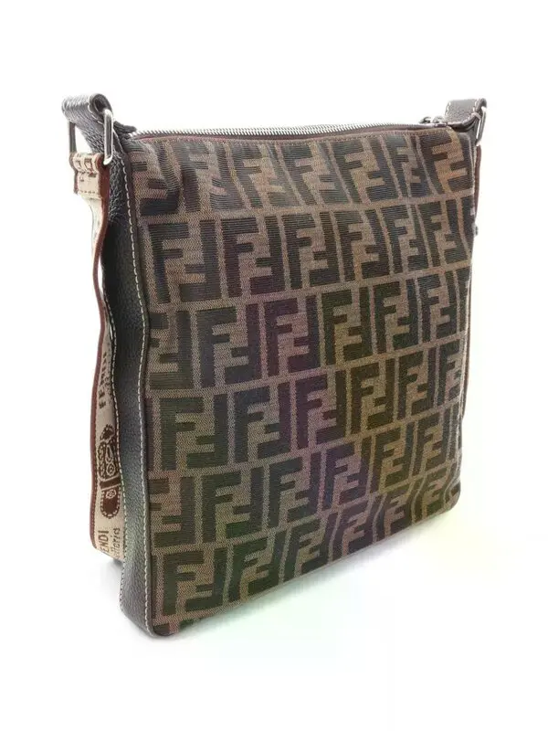 Fendi 2010s Selleria Zucca Shoulder Bag