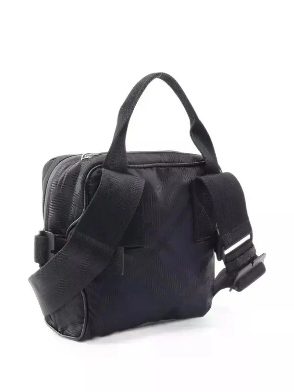 Burberry 2010s Check Jacquard Tote Bag