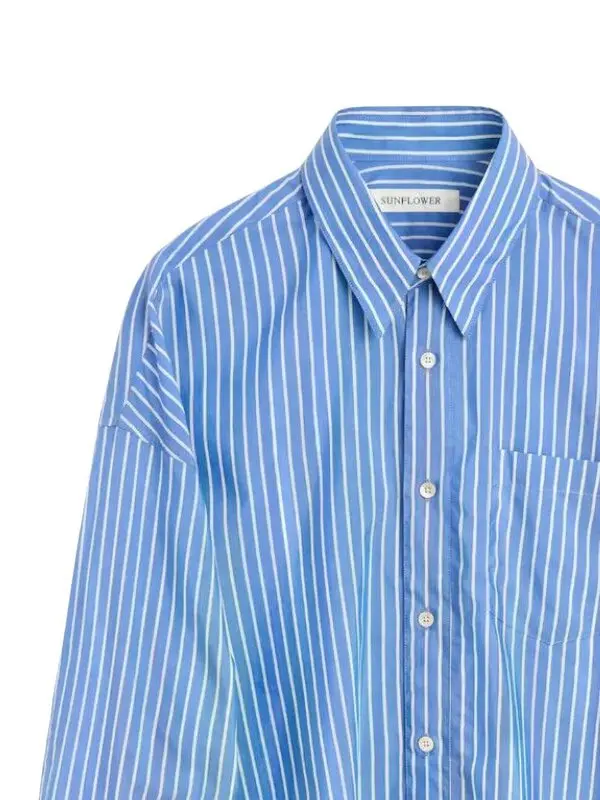 SUNFLOWER Vertical-stripe Shirt