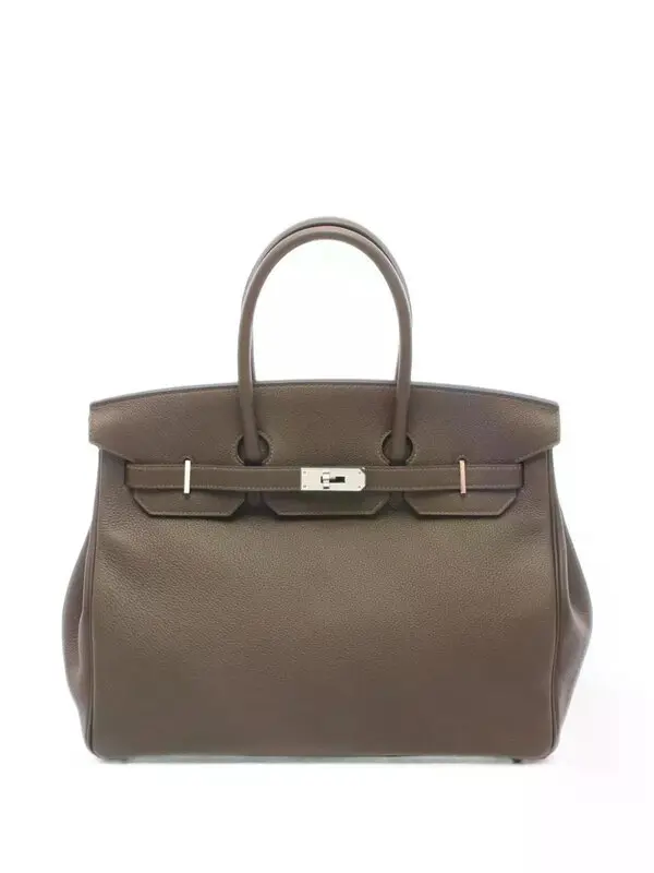 Hermès 35 Birkin Togo Leather Tote Bag