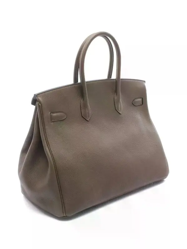 Hermès 35 Birkin Togo Leather Tote Bag - Brown