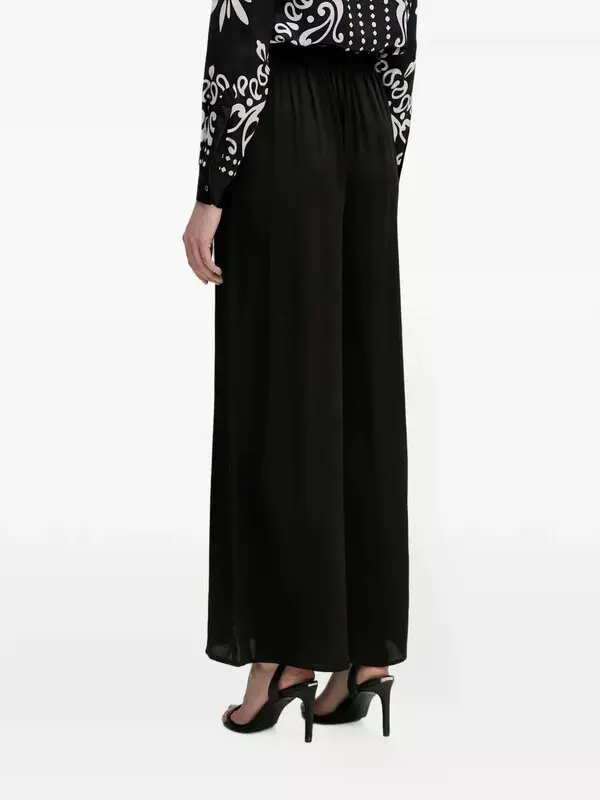MORGAN Elasticated-waist Palazzo Pants