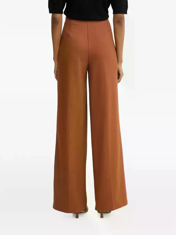 MORGAN Button-detail Wide-leg Trousers
