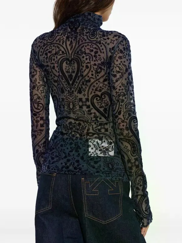 Off-White Paisley-pattern Top