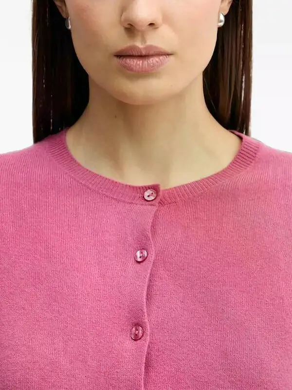 BENETTON Button-up Knit Cardigan