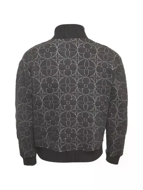 LOUIS VUITTON Monogram Flower Bomber Jacket