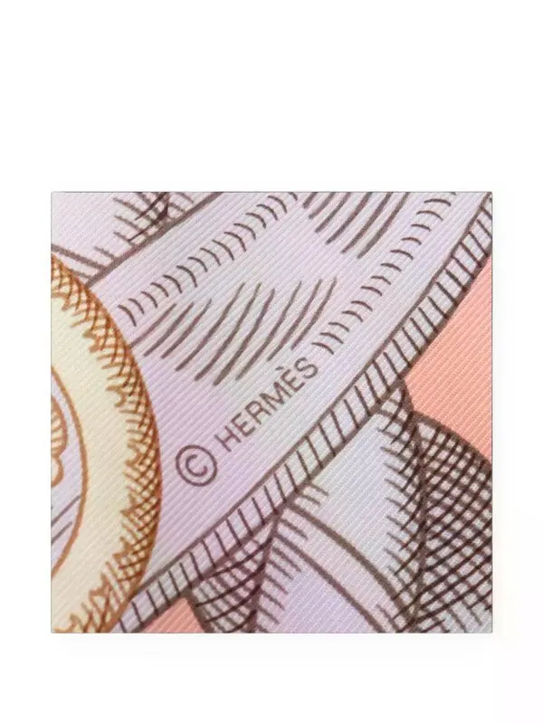 Hermès 2020s Della Cavalleria Scarf - Pink