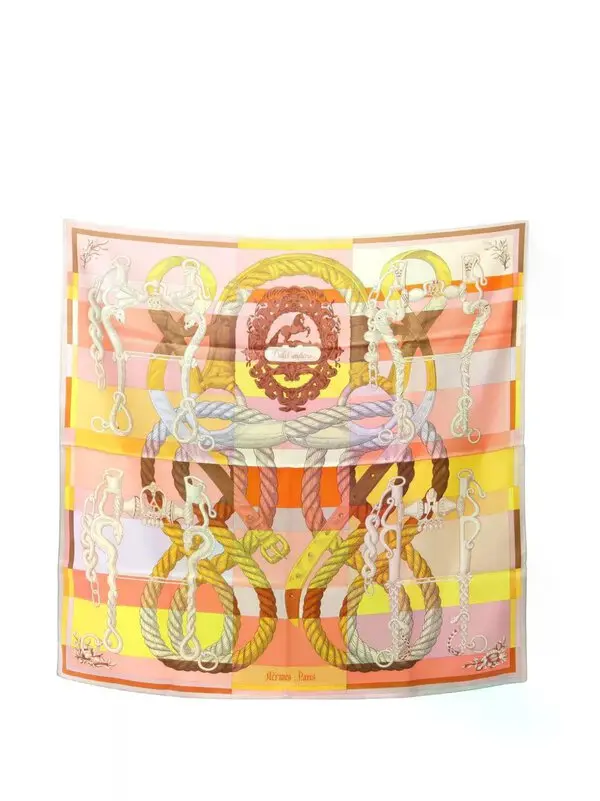 Hermès 2020s Della Cavalleria Scarf - Pink