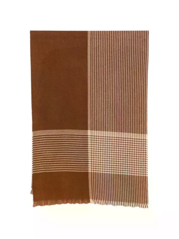 Barbour Melody Check-pattern Scarf