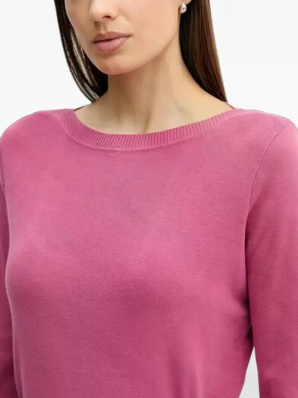 BENETTON Fine-knit Three-quarter Sleeve Sweater