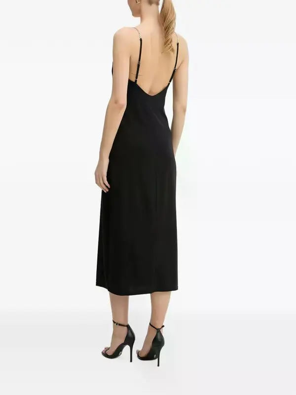 MORGAN Chain-link Strap Midi Dress
