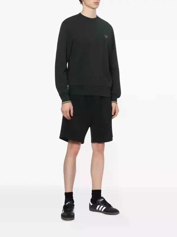 Fred Perry Embroidered-logo Sweatshirt
