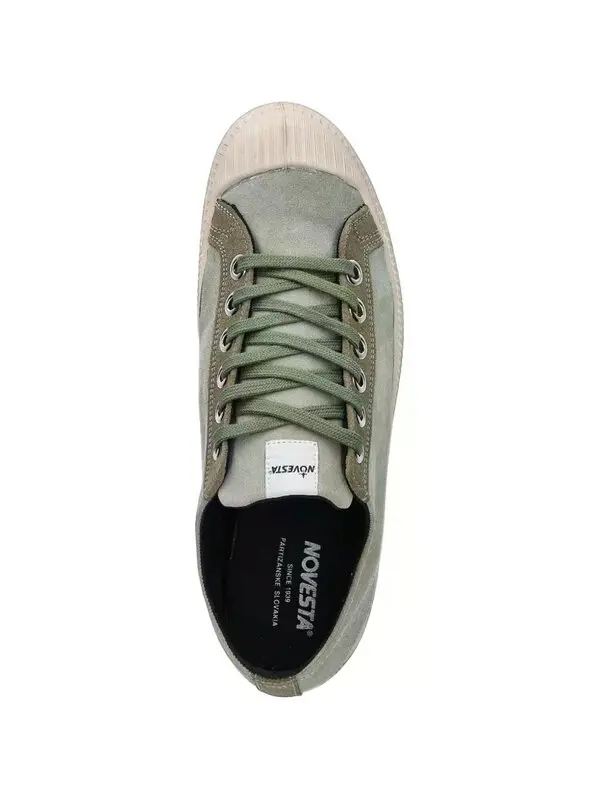 Novesta Suede Panelled Sneakers