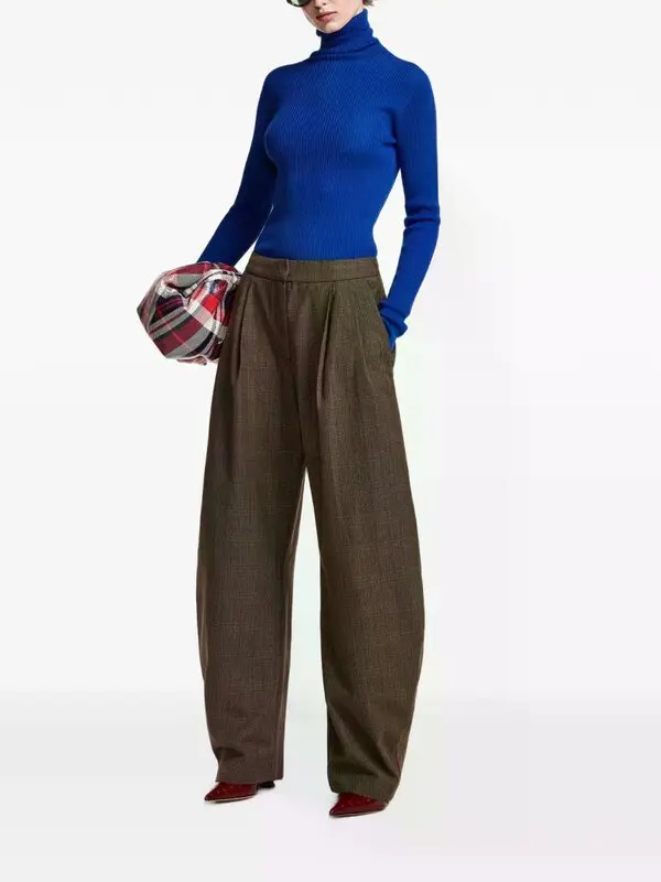 Essentiel Antwerp Ribbed-knit Turtleneck T-shirt