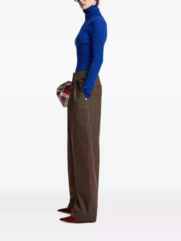 Essentiel Antwerp Ribbed-knit Turtleneck T-shirt