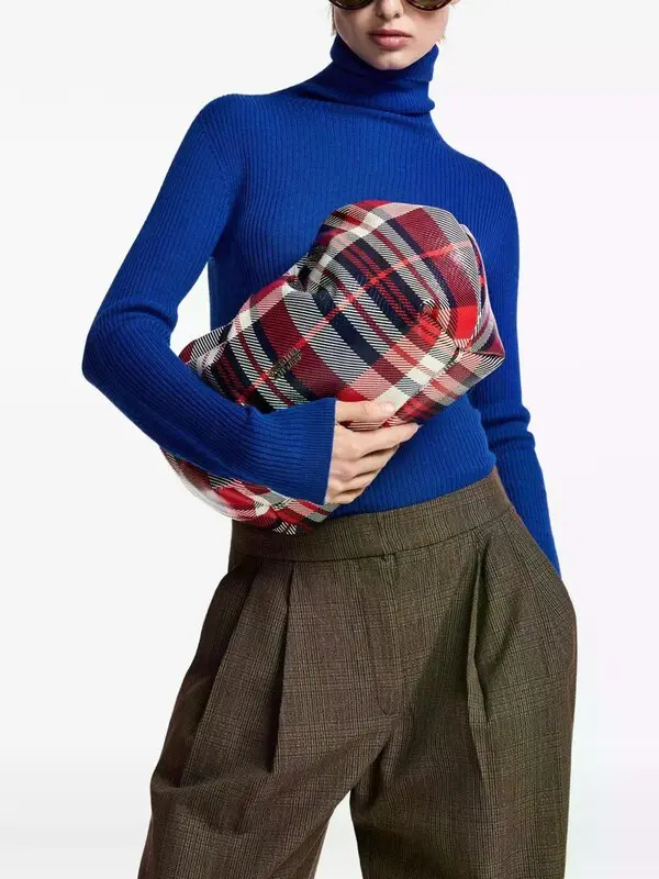 Essentiel Antwerp Ribbed-knit Turtleneck T-shirt