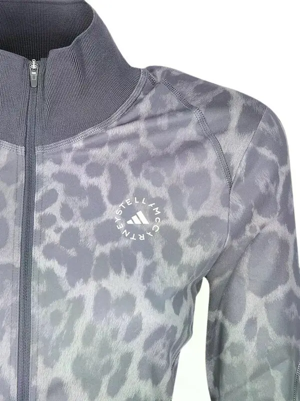 Adidas By Stella McCartney Leopard-print Track Jacket