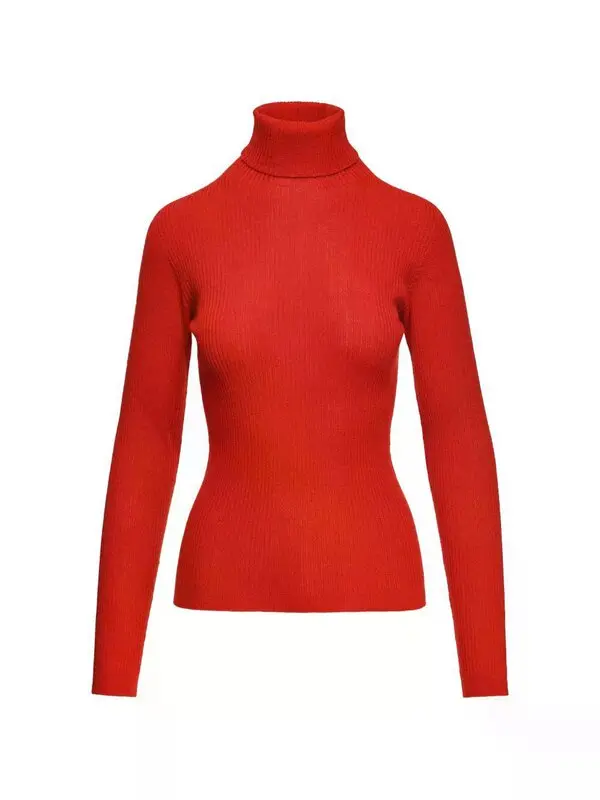 Essentiel Antwerp Ribbed Knit Turtleneck Sweater