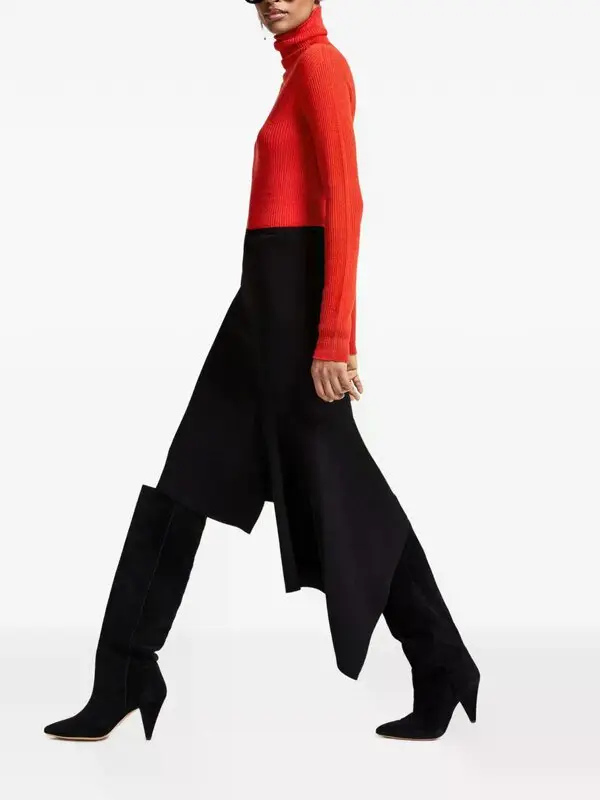 Essentiel Antwerp Ribbed Knit Turtleneck Sweater
