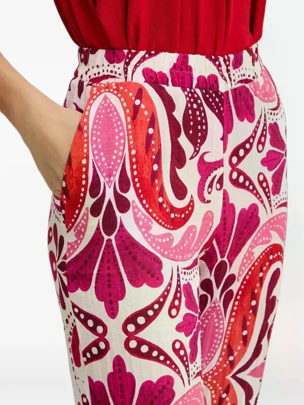 MORGAN Paisley-print Trousers