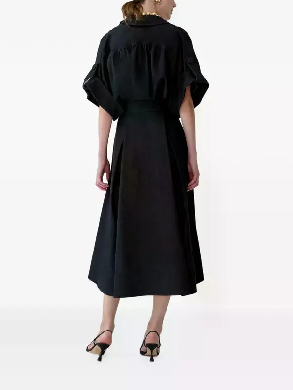 Carolina Herrera Button-up Midi Dress