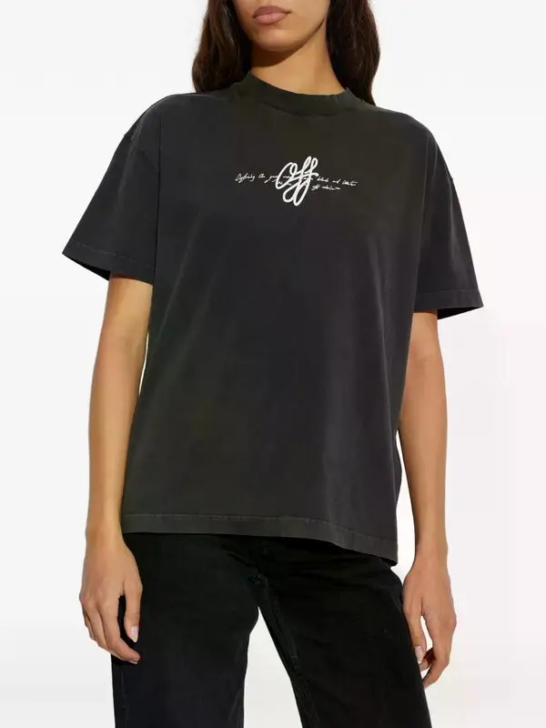Off-White Logo Print T-shirt