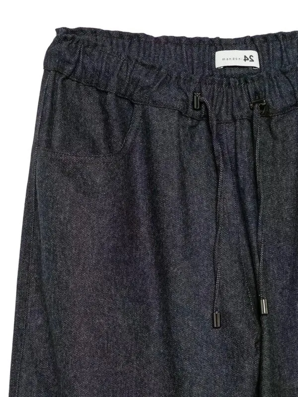 MANZONI 24 Drawstring Wide-leg Trousers