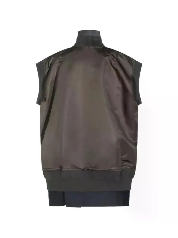 Sacai Layered Bomber-style Gilet