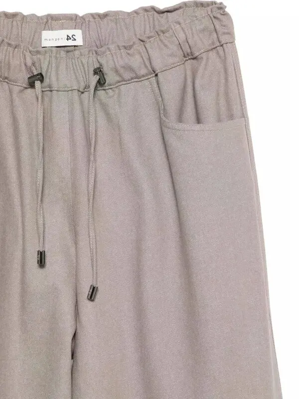 MANZONI 24 Drawstring Wide-leg Trousers