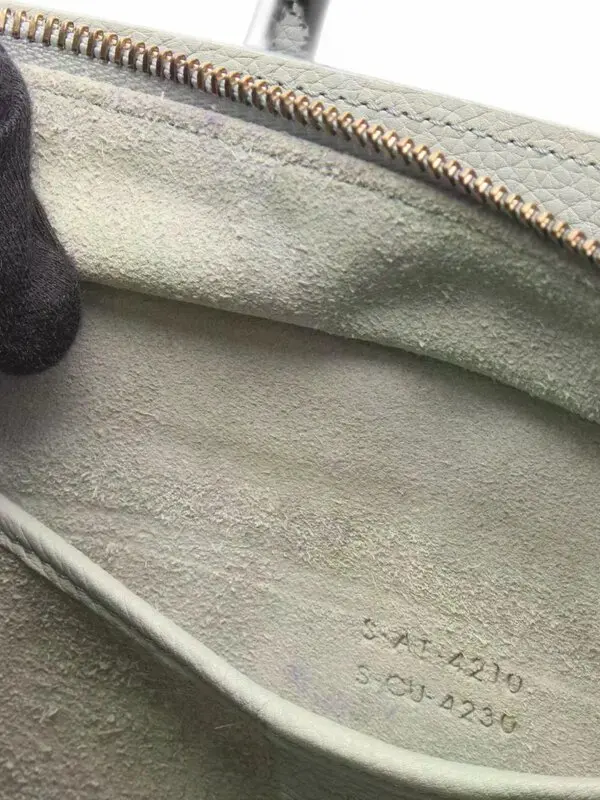 Celine 2010s Nano Luggage Tote Bag - Grey