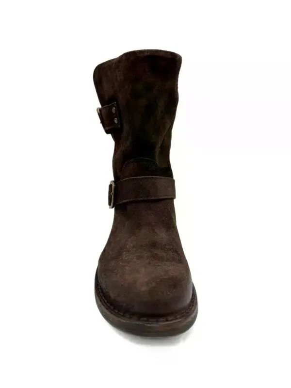 Fiorentini + Baker Erol-tu Buckle-fastening Suede Boots