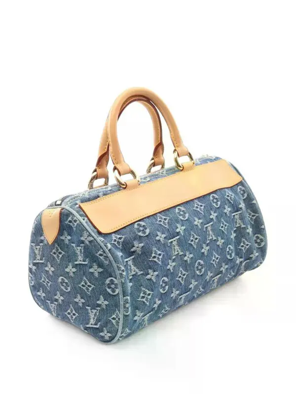 LOUIS VUITTON 2005 Neo Speedy Tote Bag - Blue