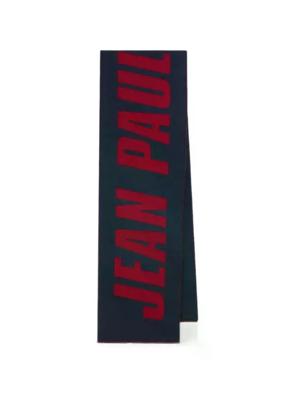 JEAN PAUL GAULTIER Logo-intarsia Scarf