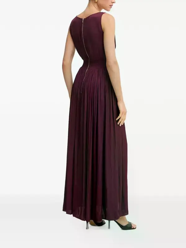 MORGAN Pleated Maxi Dress