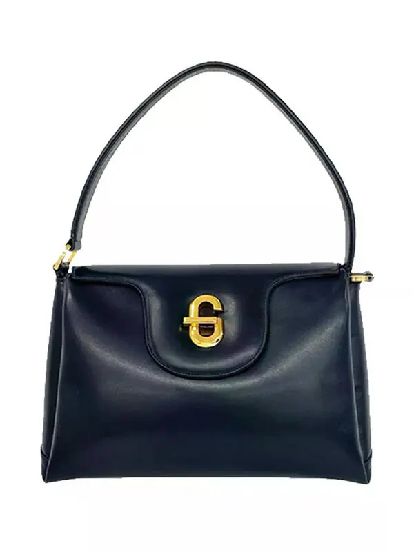 Gucci 1960-1970 Calfskin Handbag - Blue
