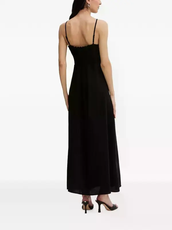 MORGAN Twist Detail Cut-out Maxi Dress