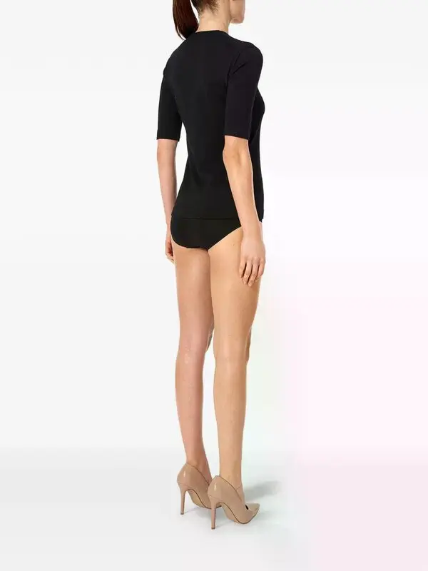 Wolford Knitted Mock-neck T-shirt