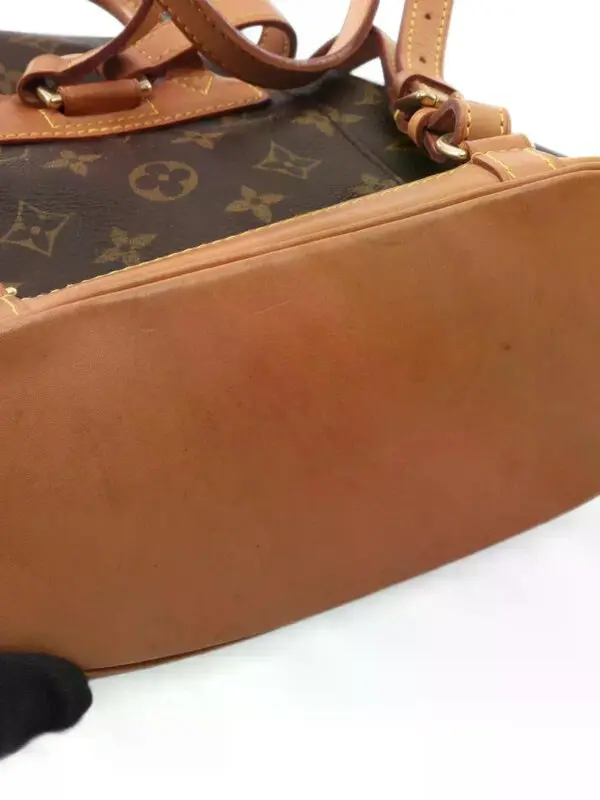 LOUIS VUITTON 1997 Mini Monogram Montsouris Buckle Backpack