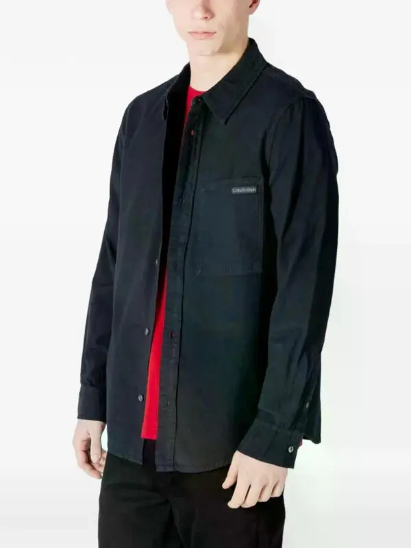 Calvin Klein Button-down Chest-pocket Shirt