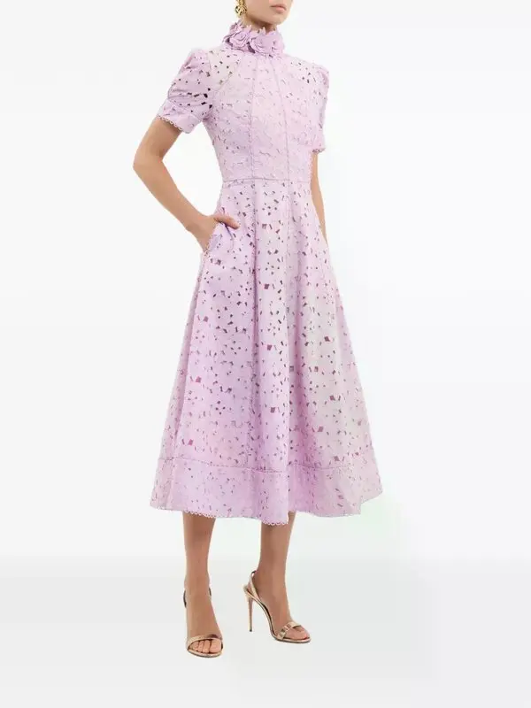Rebecca Vallance Kitsu Short-sleeve Midi Dress