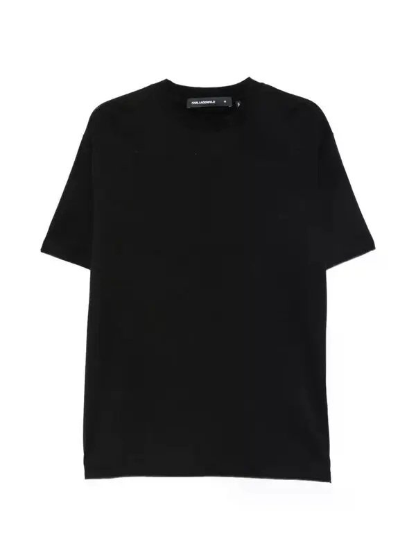 Karl Lagerfeld Logo-detail Round-neck T-shirt