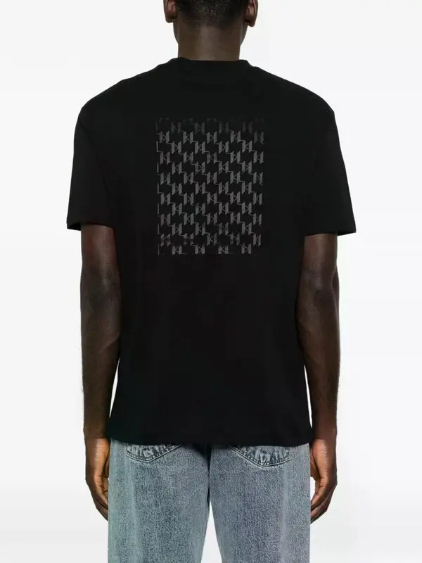 Karl Lagerfeld Logo-detail Round-neck T-shirt