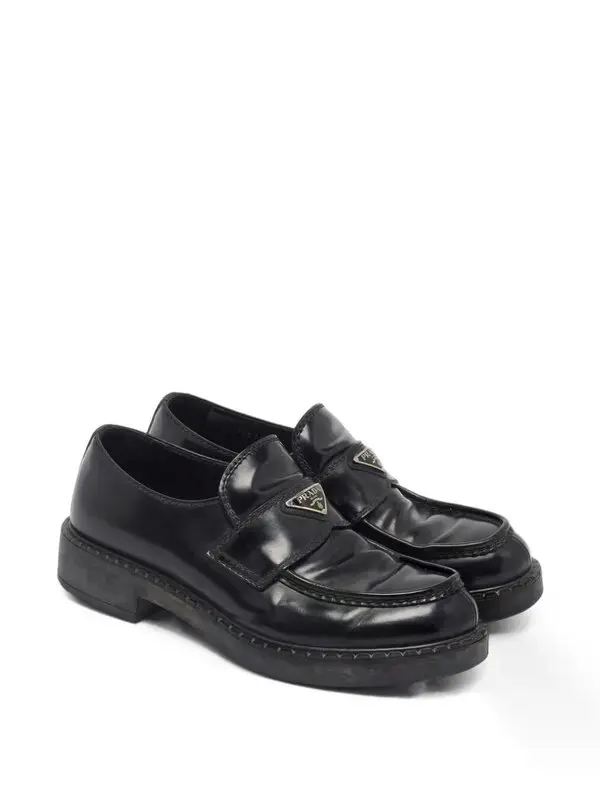 Prada Leather Loafers