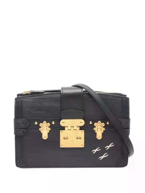 LOUIS VUITTON 2019 Epi Leather Clutch Bag - Black